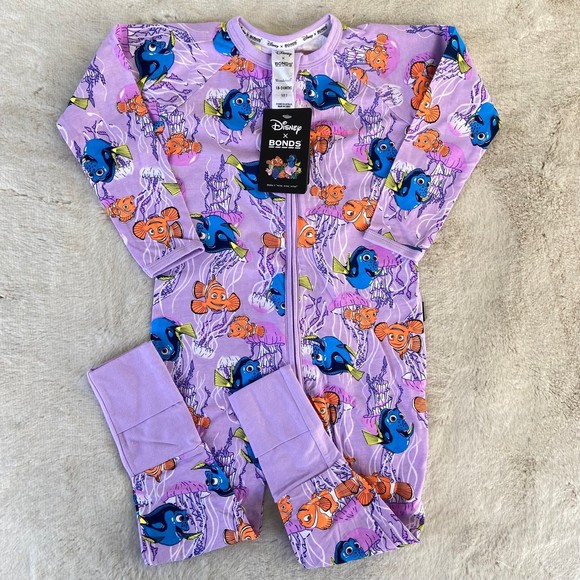 Bonds | One Pieces | Bonds X Disney Finding Nemo Wondersuit Zippy ...